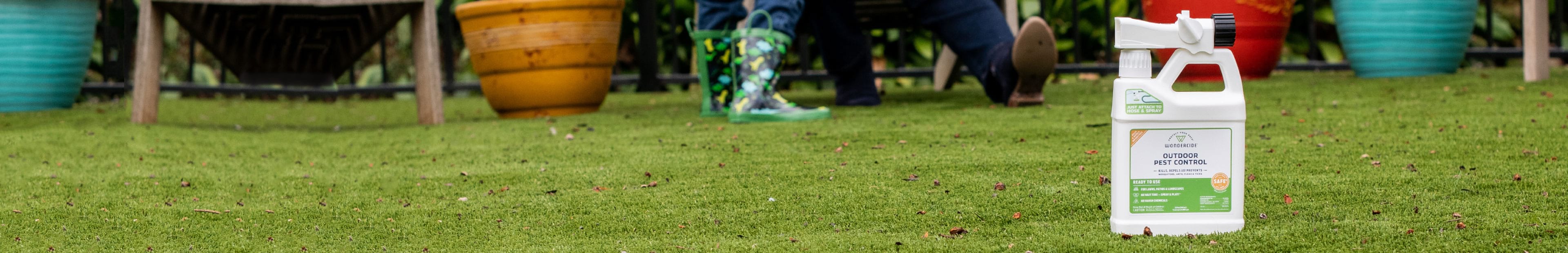 Wondercide® Outdoor Pest Control for Mosquitoes, Ticks, Ants, Wasps and ...